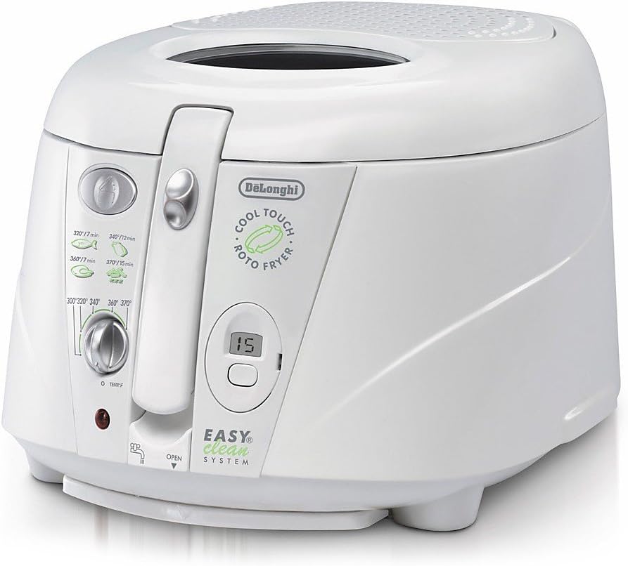 Delonghi D895UX Cool-Touch ROTO Food Fryer - 1.5 lb Capacity– Delonghi ...