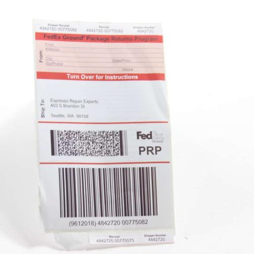 Delonghi Return Service Label Client To - Prp-Seattle– Delonghi Parts